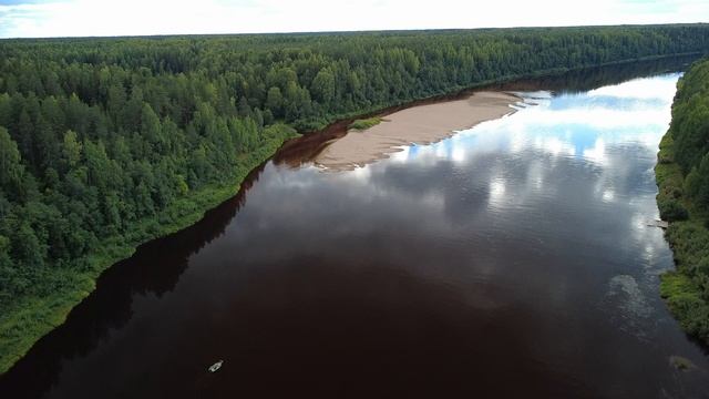Пляж Важская Запань, 23 августа 2025.
