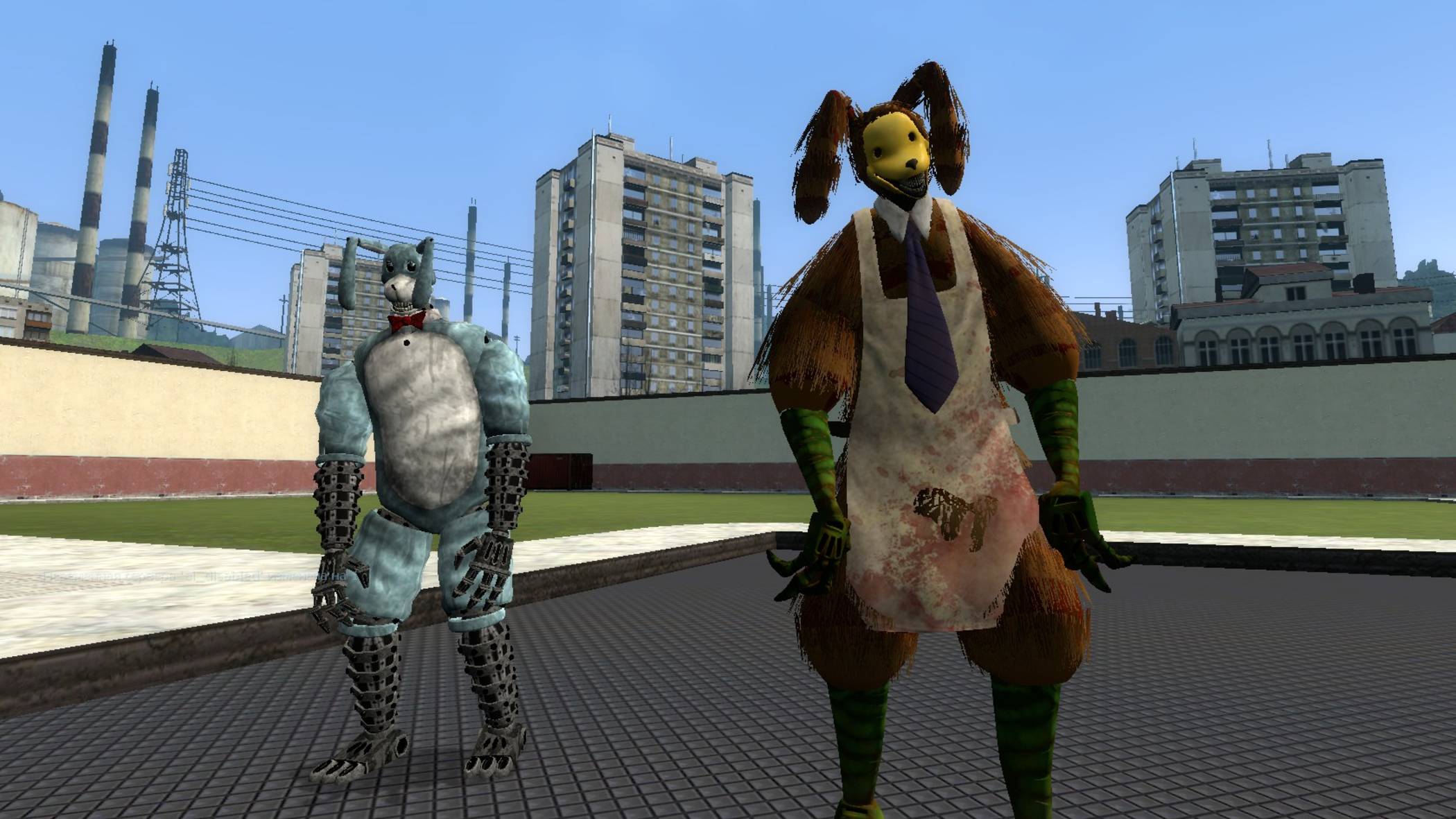 как я выживал от 2 придурков