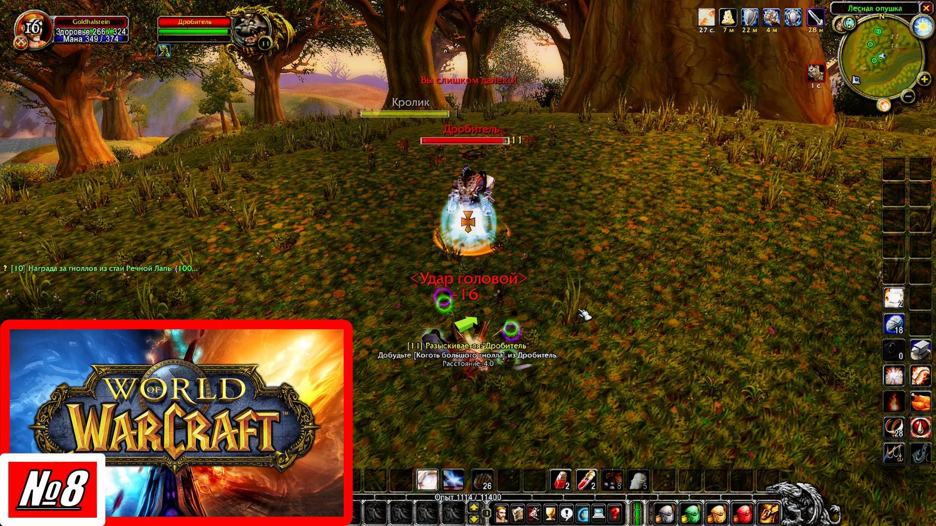 [Let's Play][Игра №8][Человек][Паладин][Элвинский лес][Сервер S-evil][World of Warcraft][Моды]