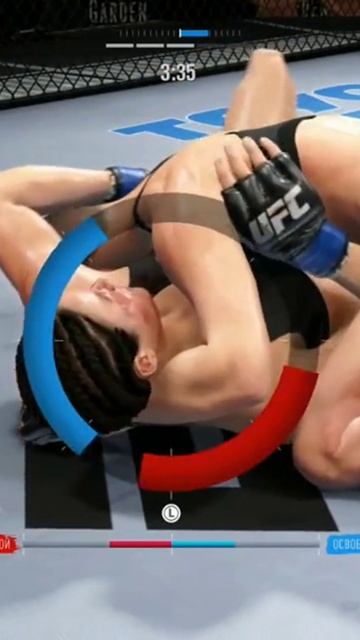 Контрприём от Намаюнас в UFC 4 #shorts #роузнамаюнас #вейличжан #mma #ufc