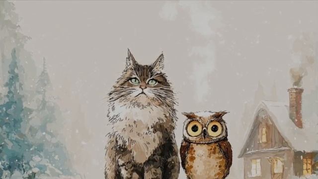 ПЕСЕНКА ПРО СОВУШКУ И КОТИКА