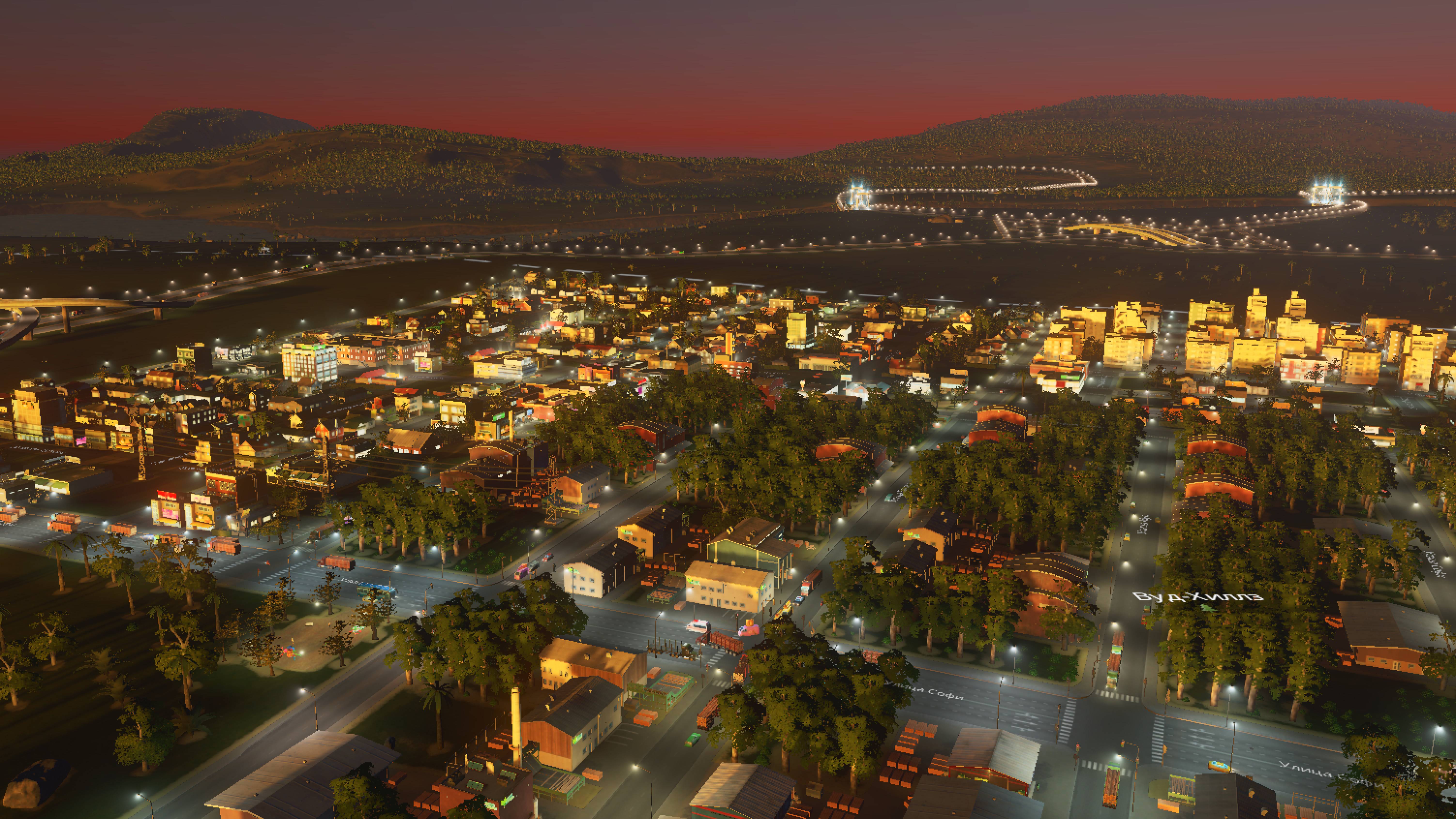 Cities Skylines Прохождение Серия 11 Новый парк и улучшение общественного транспорта