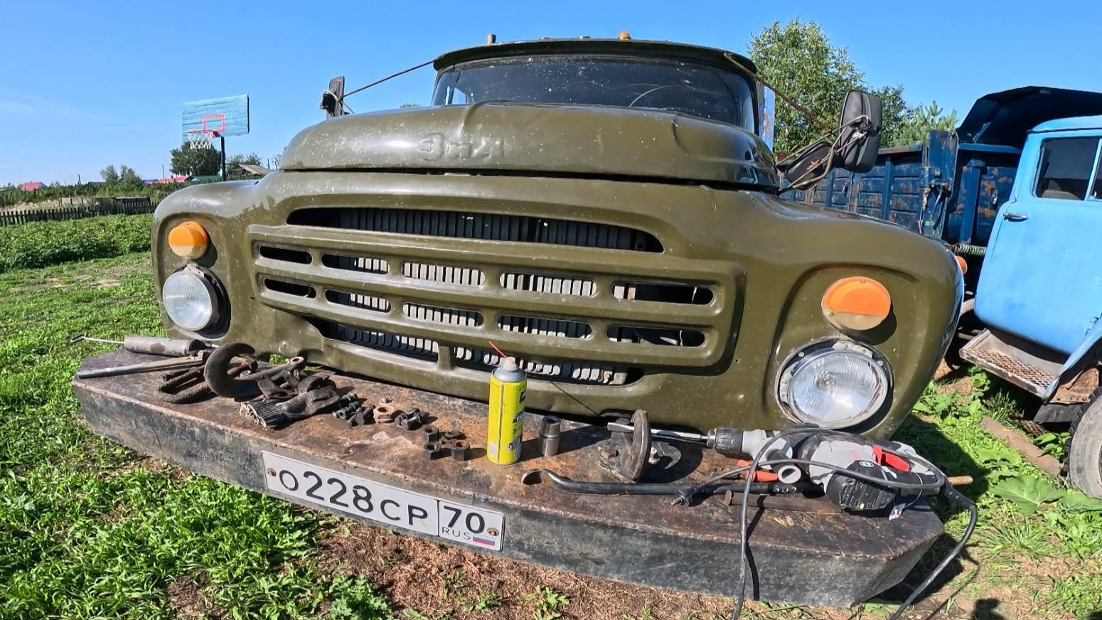 ПОБЕДА над ШКВОРНЕМ! Как я ВЫБИЛ ЗАКЛИНИВШИЙ шкворень на ЗиЛ-130. Способ, который сработал.