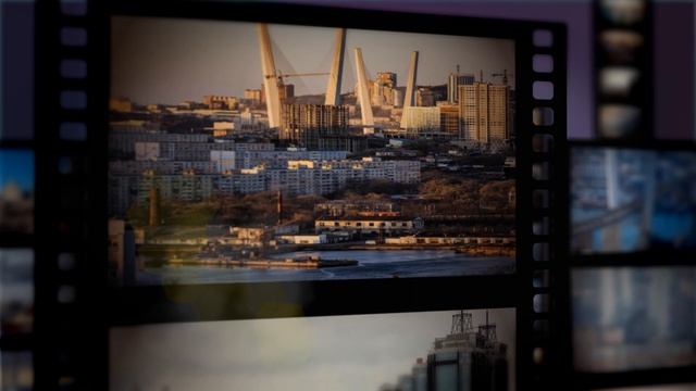 ВЛАДИВОСТОК . ЗОЛОТОЙ МОСТ I слайд шоу об архитектуре города Владивостока.