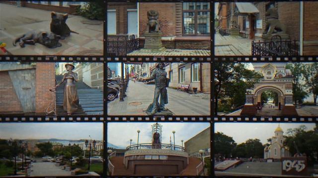 ВЛАДИВОСТОК . ФИЛЬМ ПЕРВЫЙ I  слайд шоу об архитектуре города Владивостока.