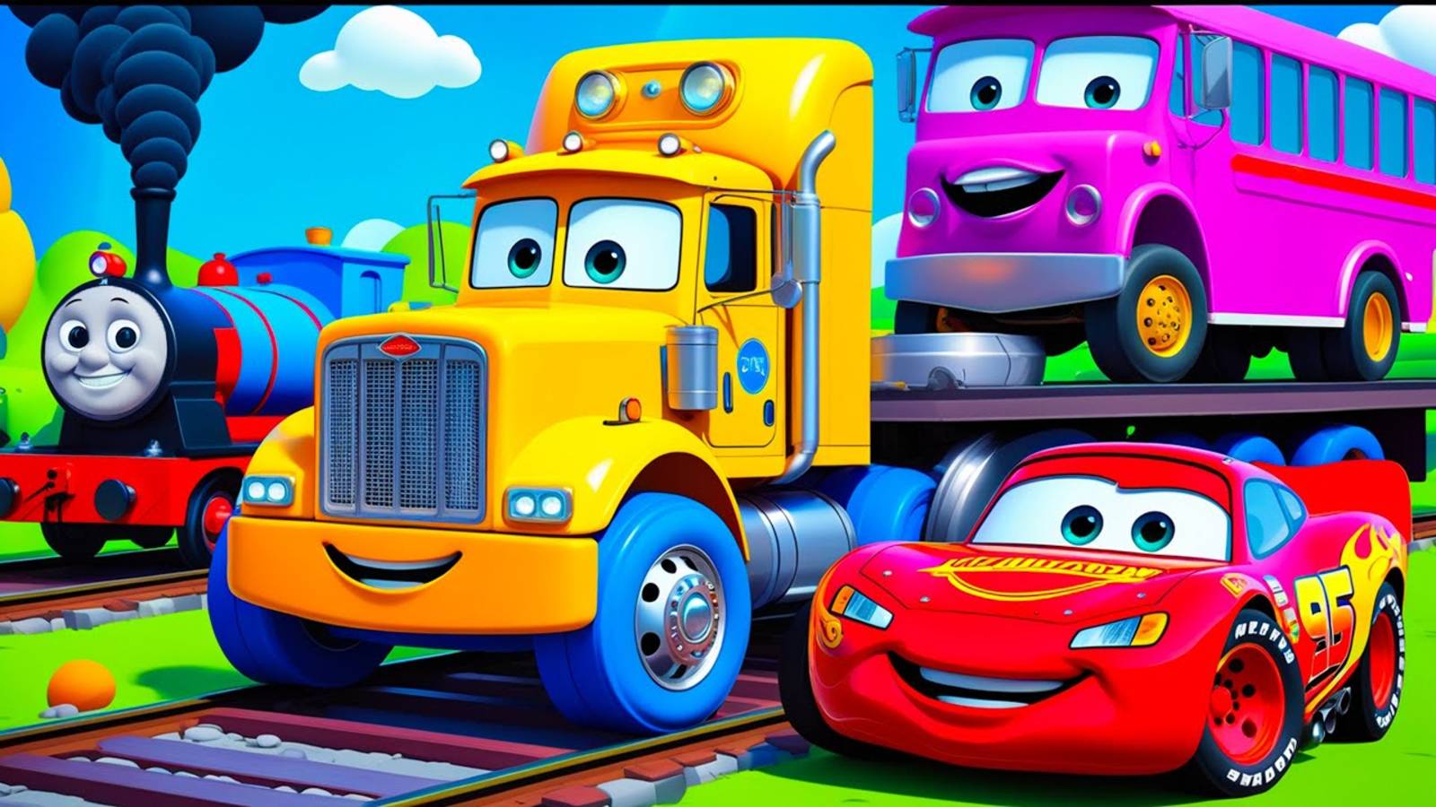 ❤️МАШИНКИ ДРУЗЬЯ СУПЕРГЕРОИ❤ ХАЛК, МОЛНИЯ МАКВИН, ЧЕЛОВЕК АКУХА И ДРУГИЕ В ПОИСКАХ ПРИКЛЮЧЕНИЙ