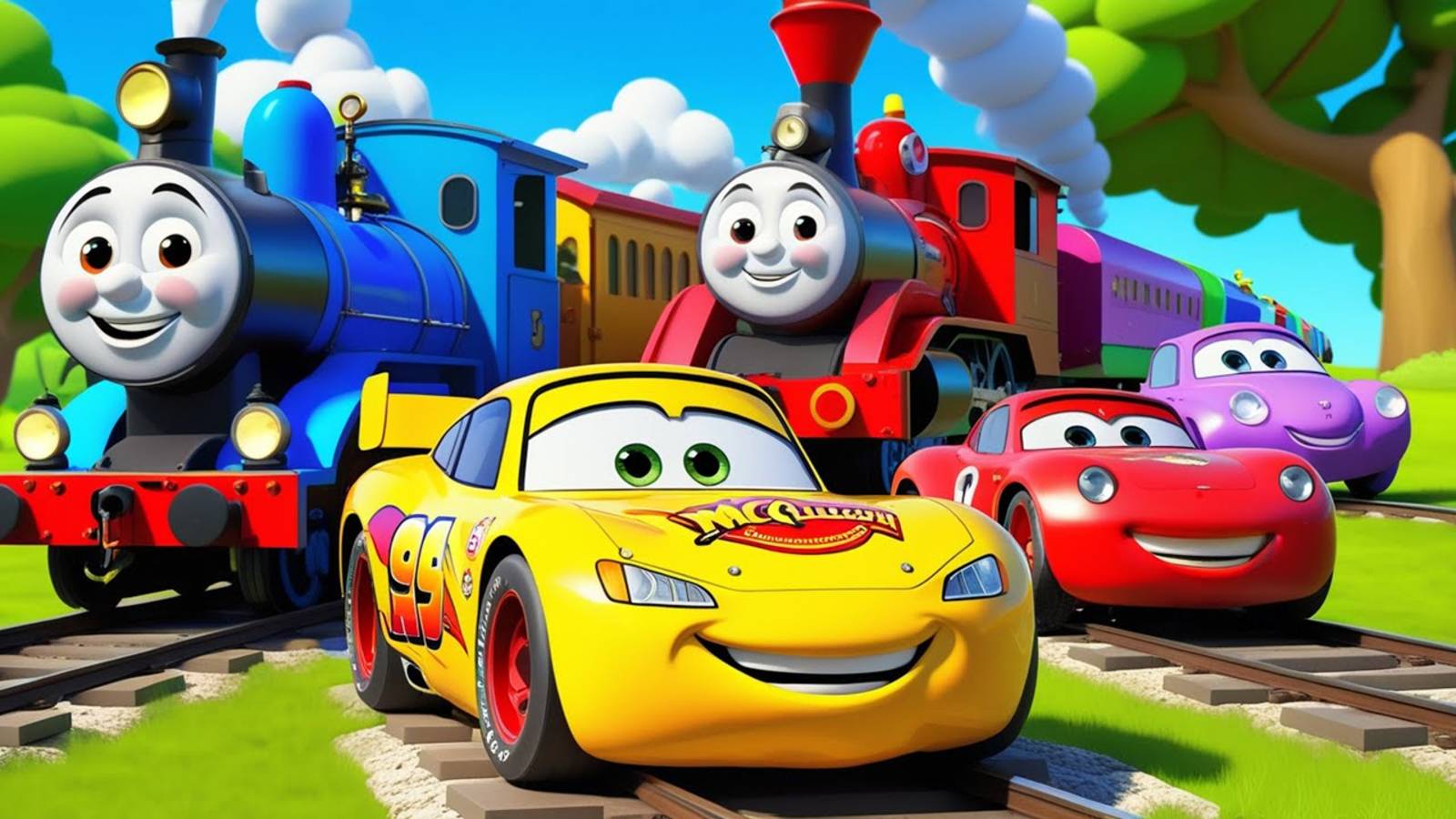 🎶❤️КЛЕВЫЕ МАШИНКИ ЛУЧШИЕ ДРУЗЬЯ❤🎶 МОЛНИЯ МАКВИН И ЕГО КОМАНДА ПРОТИВ В ПОИСКАХ ПРИКЛЧЮЧЕНИЙ