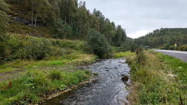Отдых 2025  Набрали родниковой воды, хотели сходить в пещеру, но опять дождь