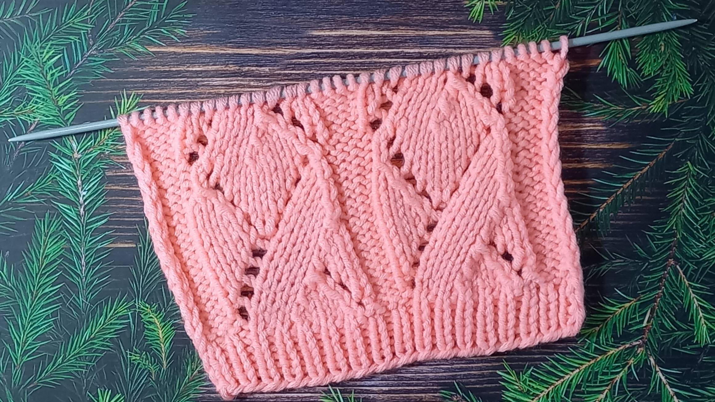 МК Узор спицами