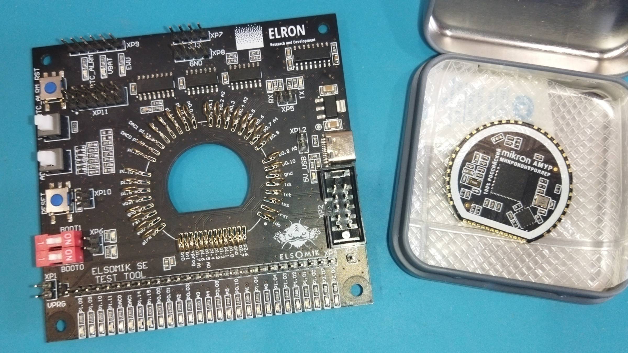 TestTool для ELSOMIK SE | тестирование MIK32 Амур | краткий обзор