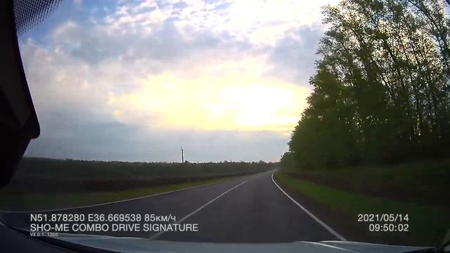 Путешествие на машине из Курска в Башкортостан ч.1 Едем в сторону Липецка