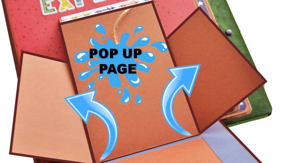 ФОТОАЛЬБОМ СВОИМИ РУКАМИ / "LITTLE DREAMER BOY" / ПОП АП КОНСТРУКЦИЯ №4