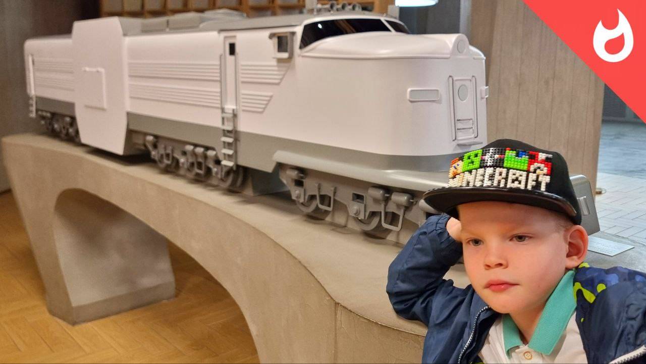 Атомные поезда  и панорама Москвы / гуляем на ВДНХ