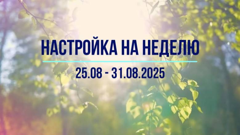 Настройка на неделю 25.08 - 31.08.2025. #психология #осознанность #медитация