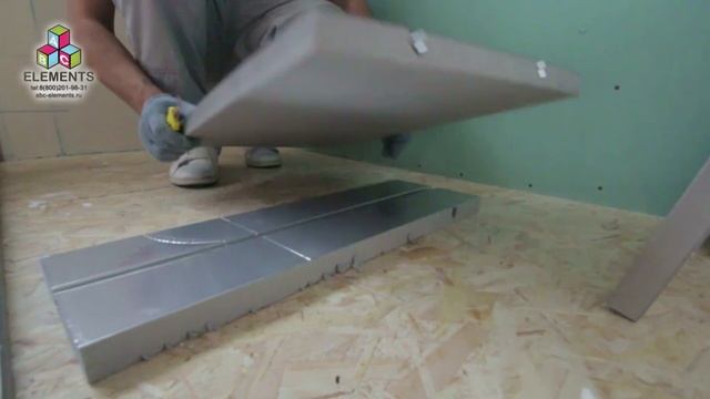 №61. Универсальный фольгированный элемент. Монтаж теплого пола без стяжки