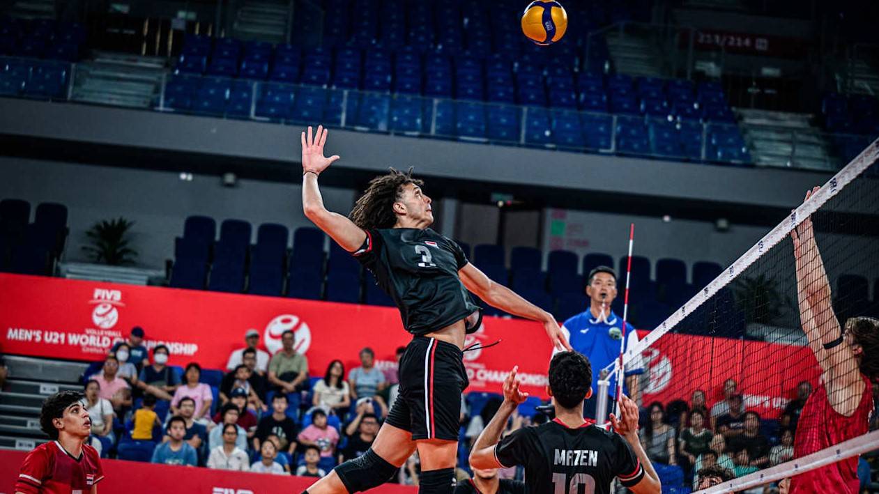 Волейбол. Египет — США. Чемпионат мира U21. 23.08.2025