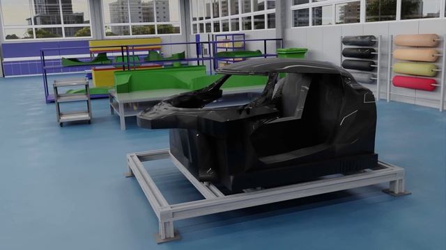 Завод по производству электросуперкара Dubina Evo