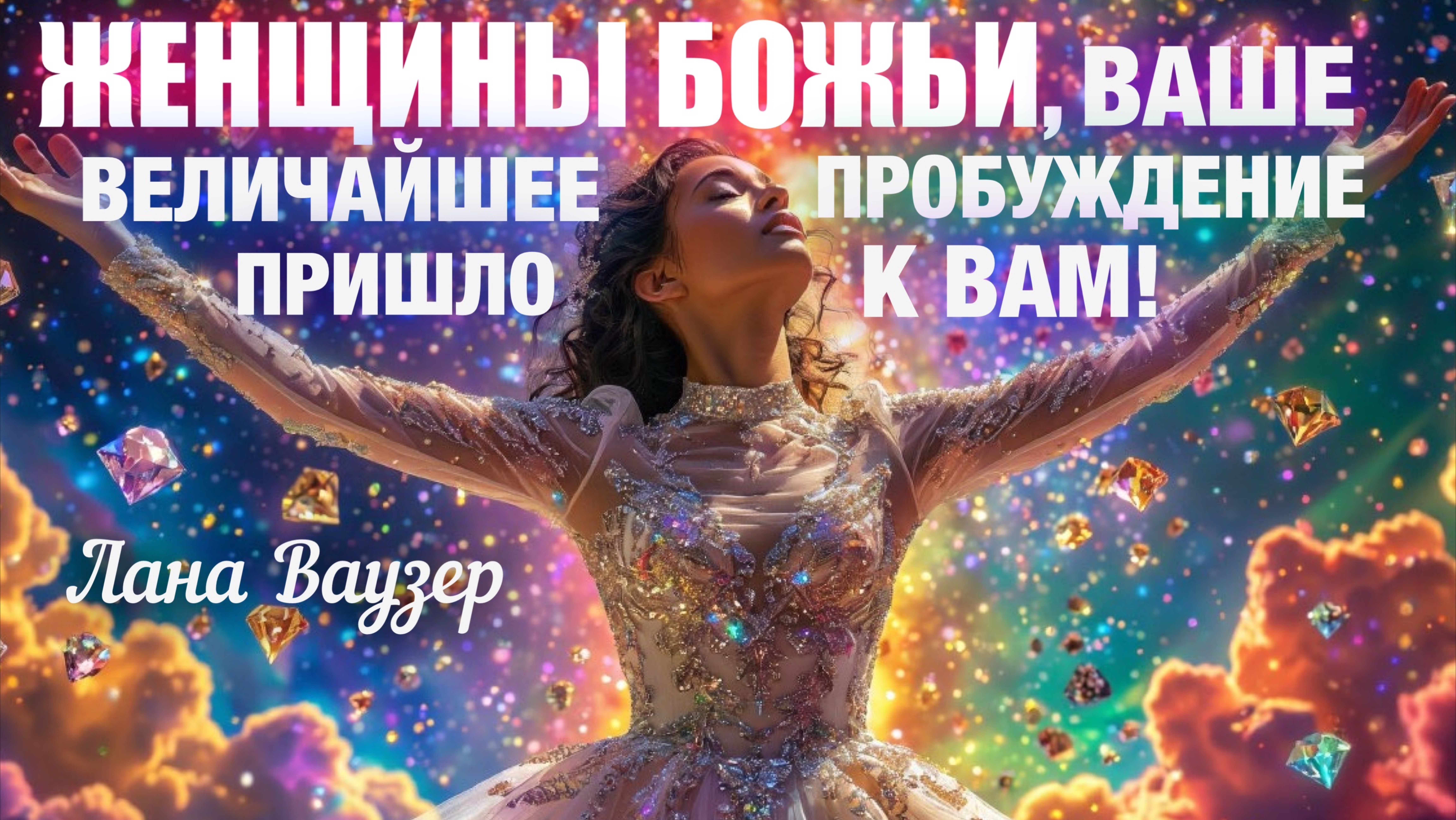 ЖЕНЩИНЫ БОЖЬИ, ВАШЕ ВЕЛИЧАЙШЕЕ ПРОБУЖДЕНИЕ ПРИШЛО К ВАМ! Лана Ваузер