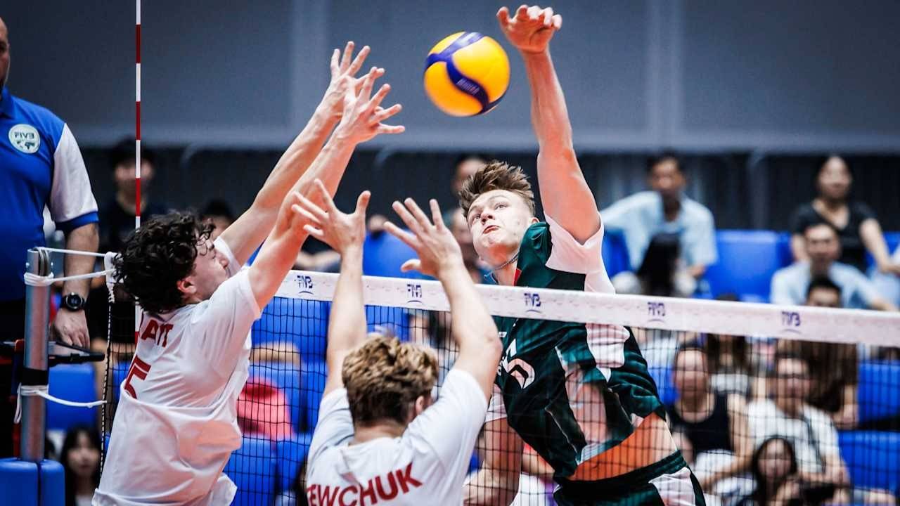 Волейбол. Польша — Канада. Чемпионат мира U21. 23.08.2025