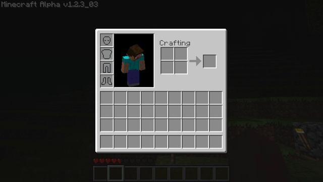 Minecraft alpha 1.2.3_03 remastered (afk)(звук Херобрина на 01:14:54)