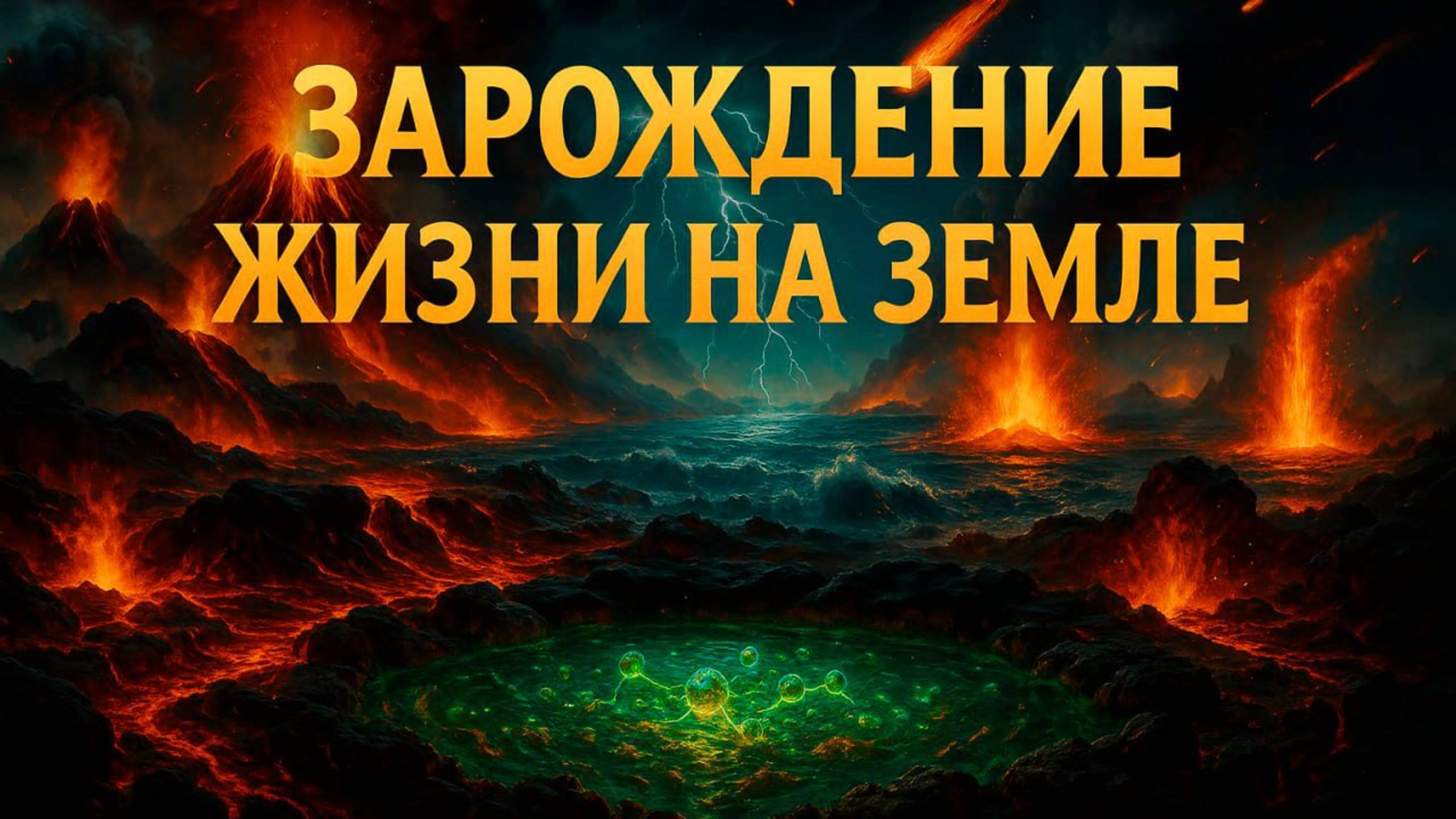 Зарождение жизни От первичного бульона до первого живого организма  Истории на ночь