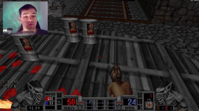 Blood №1 Играю в старый шутер