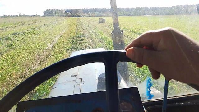 Мотаю овес на сенаж 2025 август!