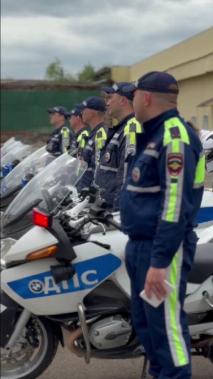 Мобильное подразделение красноярского полка ДПС