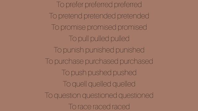 Правильные Глаголы Часть 14 Regular Verbs Part 14