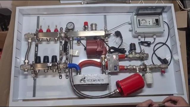 № 98 Теплообменный узел. Система подогрева грунта или фундамента плиты под холодильной камерой