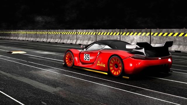 Мгновенная зарядка электрокара Dubina Evo. Мощность зарядки 1 МВт