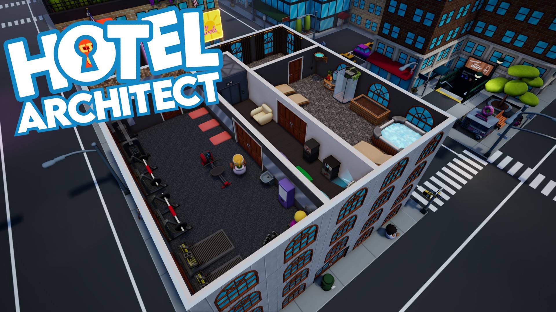 СПОРТЗАЛ И СПА | HOTEL ARCHITECT #17