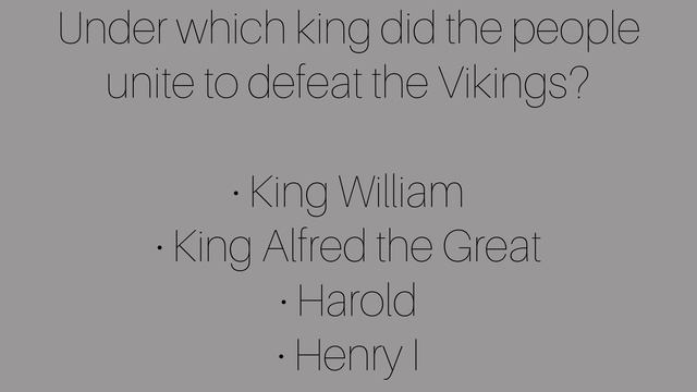 Life in the UK test Question 50