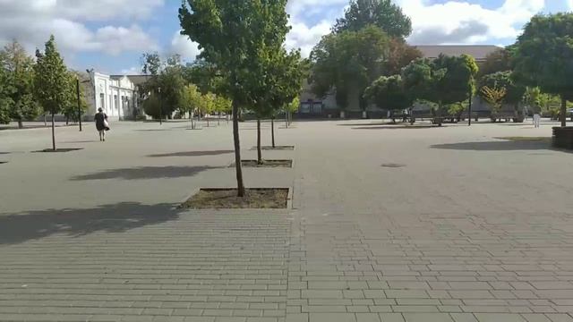 Прогулка в центре города.