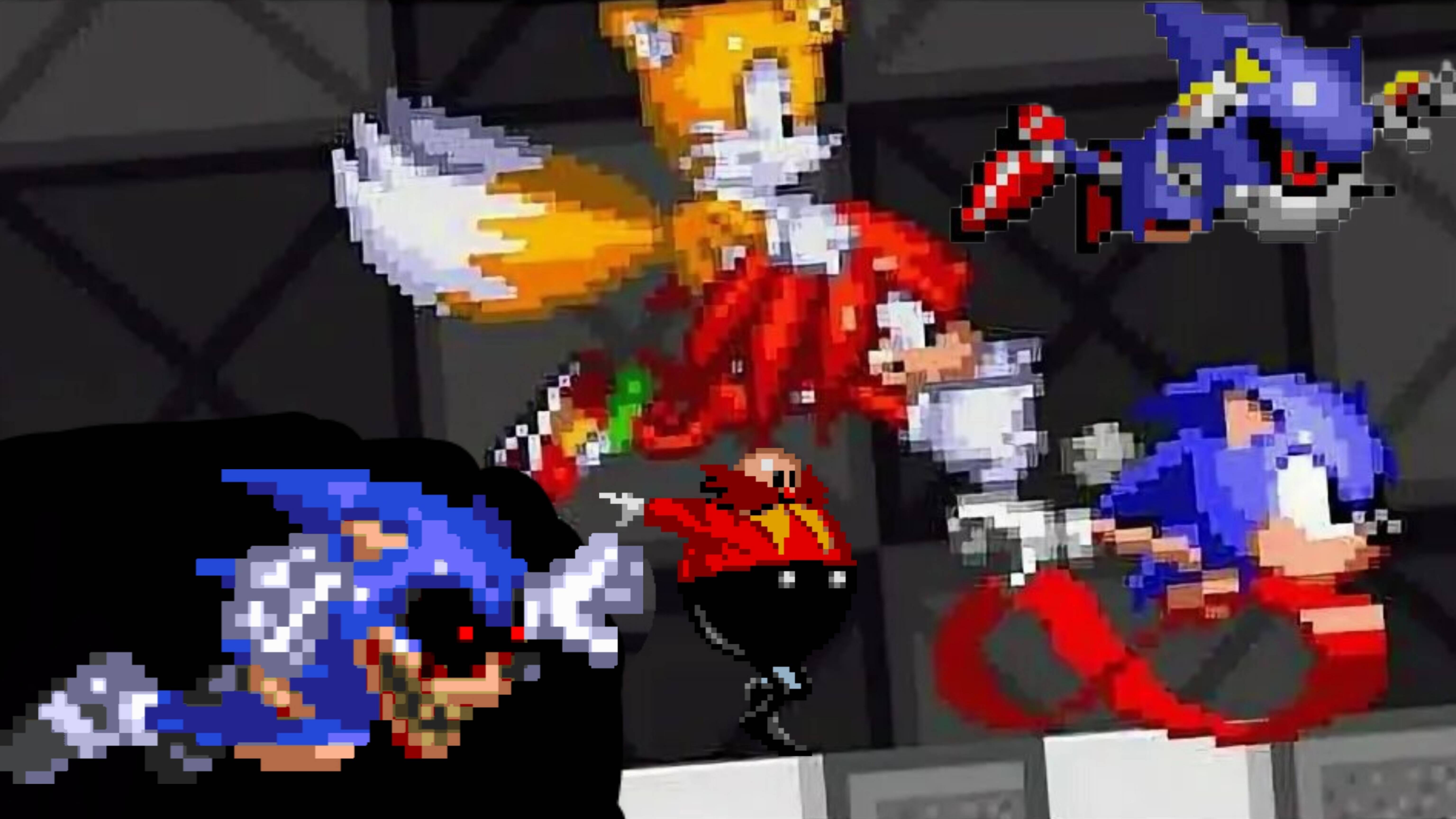 Игра sonic exe:final escape можно сказать продолжение официального ремейка очень имбовая игра