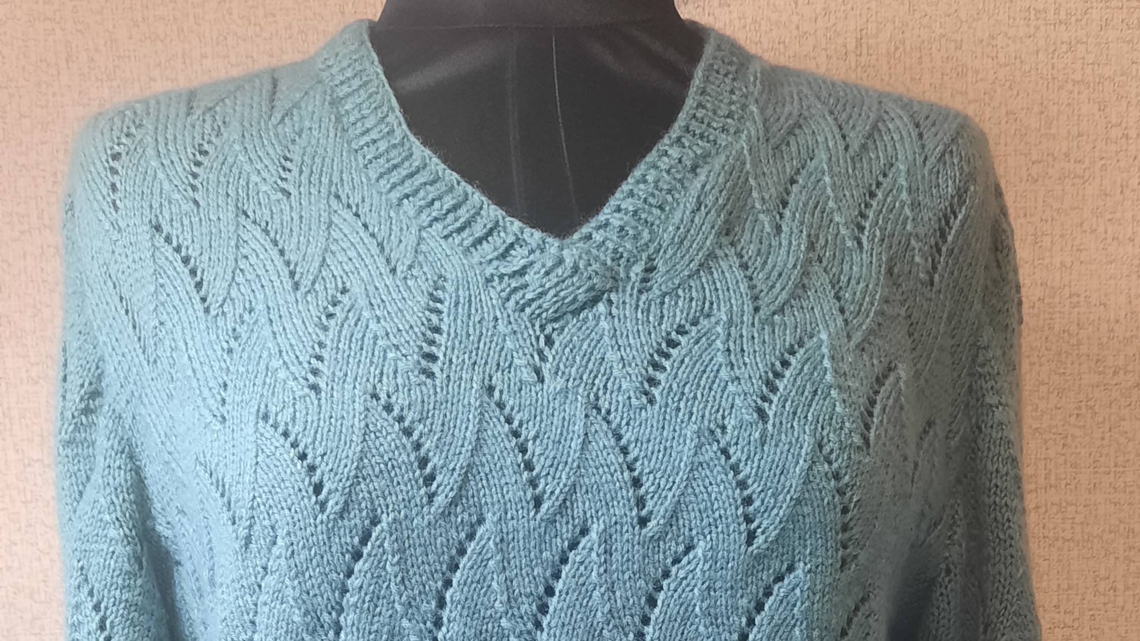 Ажурный джемпер