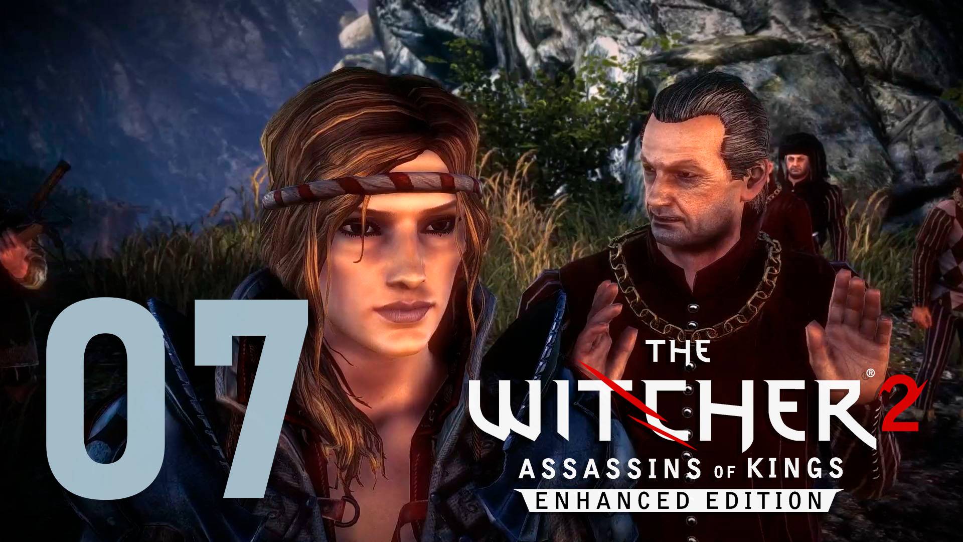 Ведьмак 2. Убийцы королей. Серия 07 (Плавучая тюрьма, Прелюдия к войне: Аэридн, Военный совет)