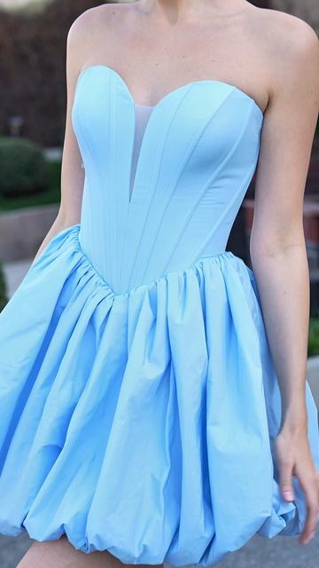 Эффектное платье мини Мэй blue