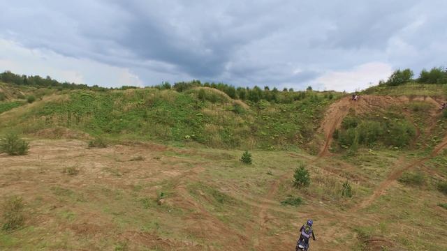 Эндуро с дрона