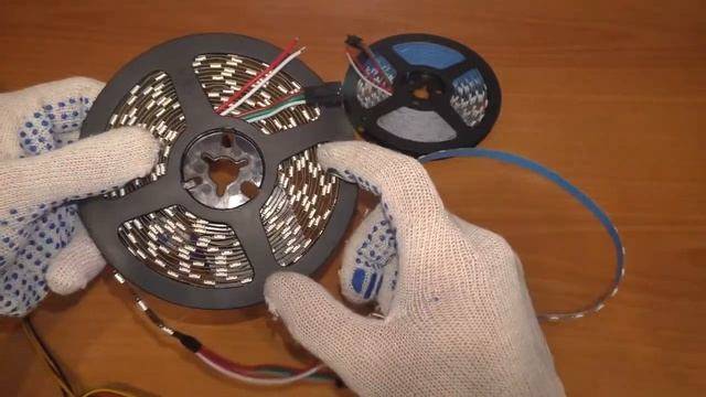 WS2812B RGB Адресная Светодиодная Лента 5В