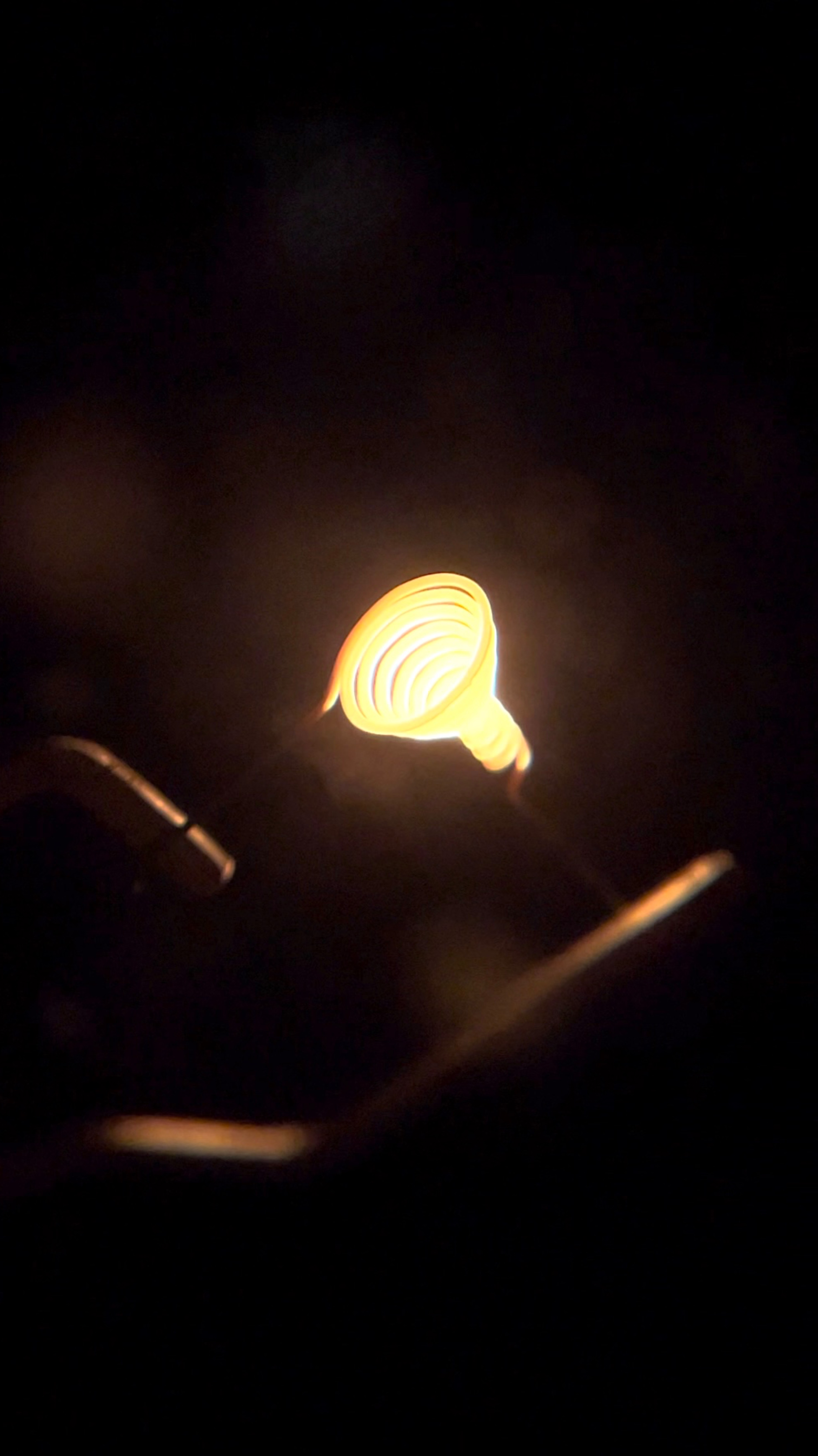 Советская лампа для проекторов с нитью накала необычной формы 12 вольт 100 ватт МЭЛЗ СССР