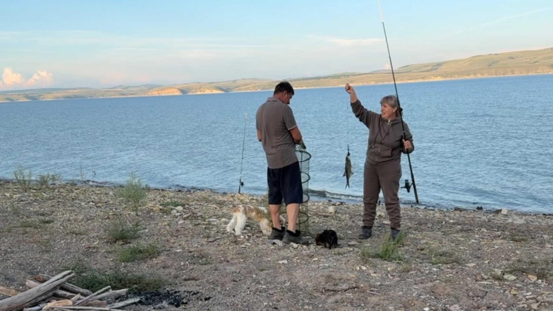 Ура ,мы на ОТДЫХ на ЕНИСЕЙ