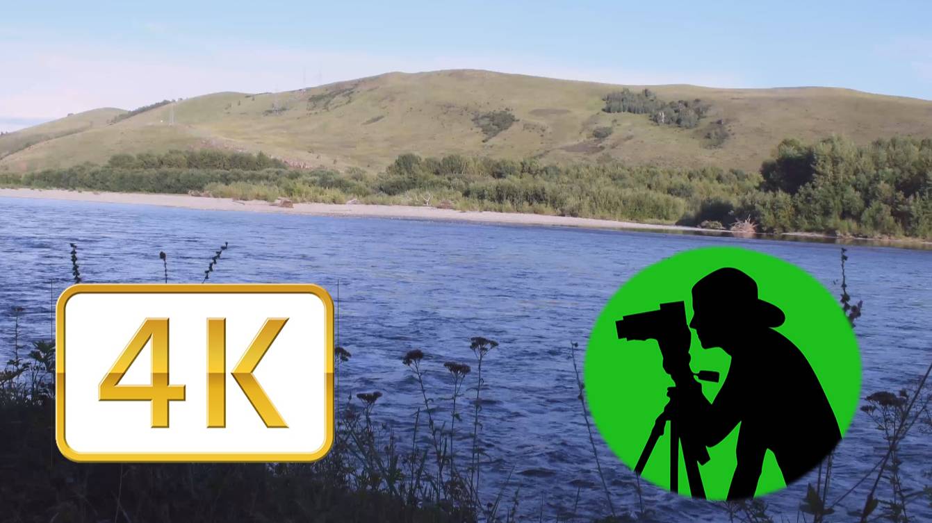 Расслабляющие звуки природы / Шумит река и птицы поют для позитивного настроения, сна и отдыха / 4K