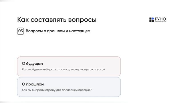 Методы сбора данных. Проведение интервью | РУНО