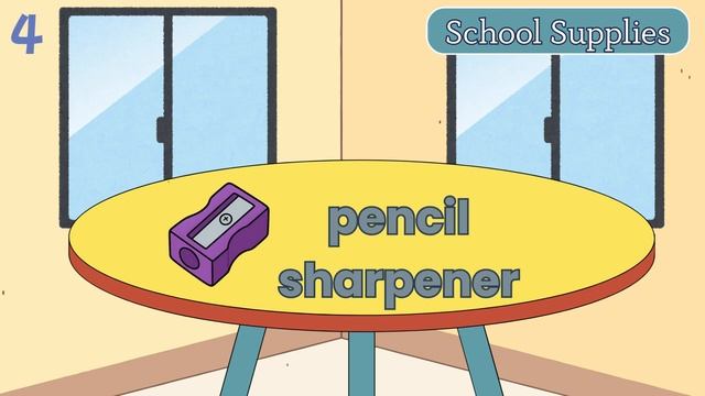 School Supplies for kids _ Vocabulary Part 1