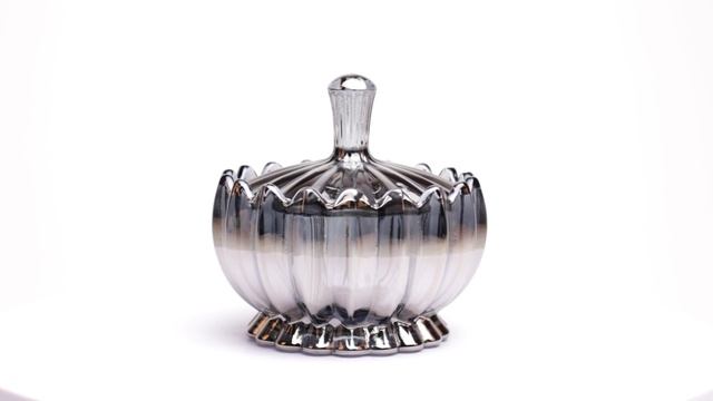 Сахарница, 10-7 см, графит, стеклянная "Артикул 167570"