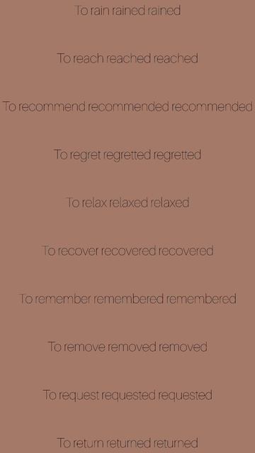 Правильные Глаголы Часть 15 Regular Verbs Part 15