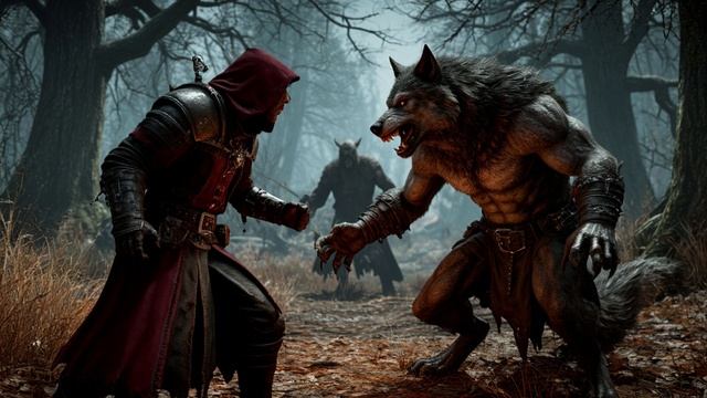 охотник на оборотни!