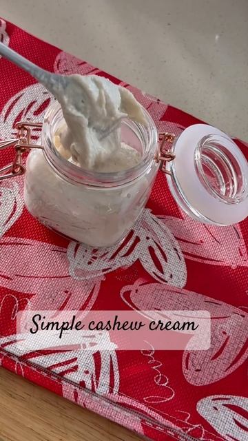 Веганский кешью крем за 5 минут — самый простой и здоровый рецепт