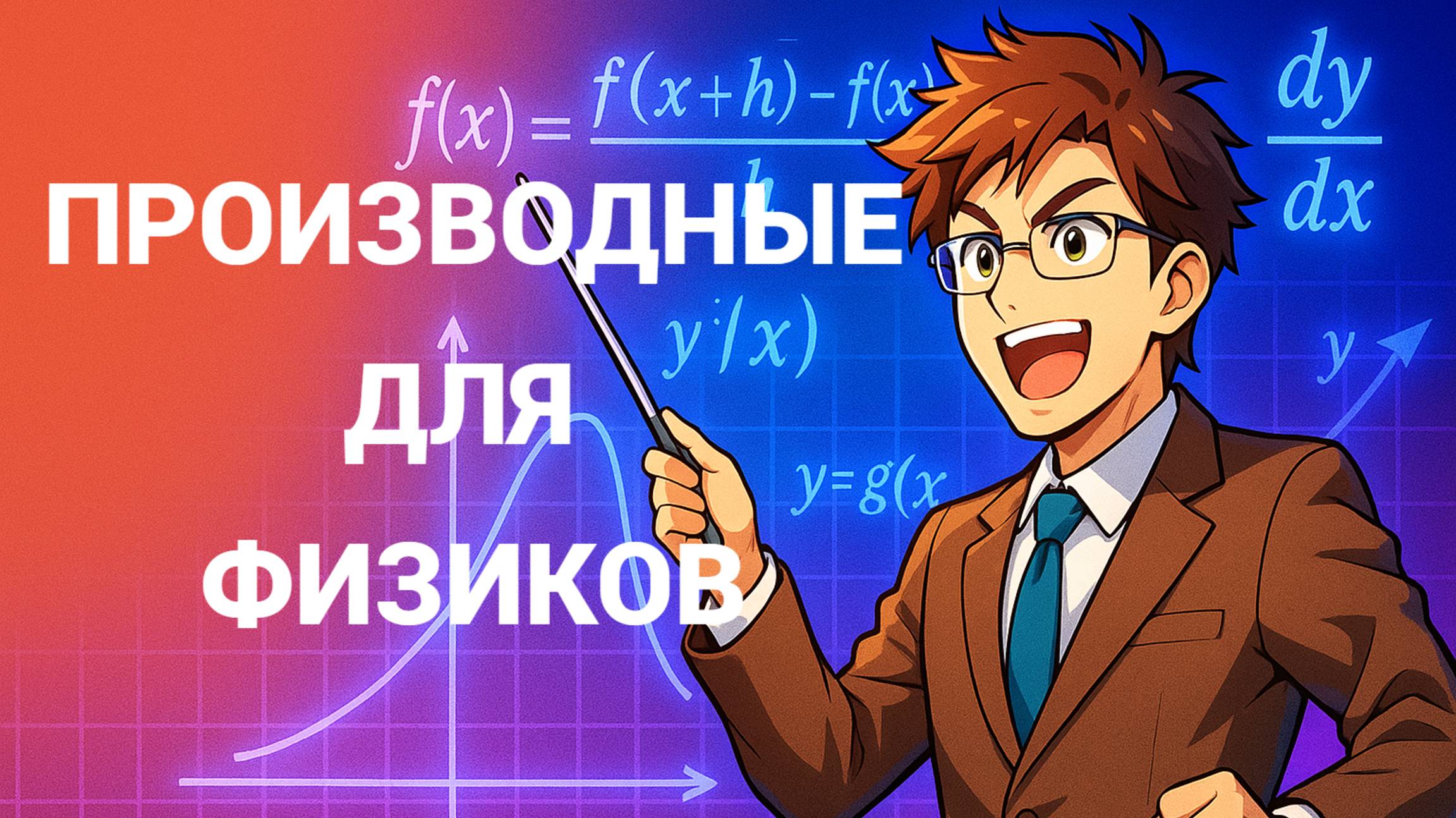 Производные для физиков | Физика ЕГЭ